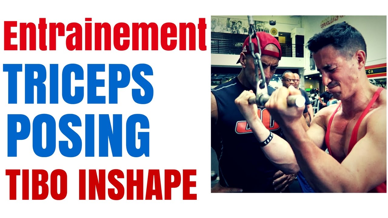 Entraînement TRICEPS | POSING | Ft TIBO INSHAPE PARTIE 2 - YouTube