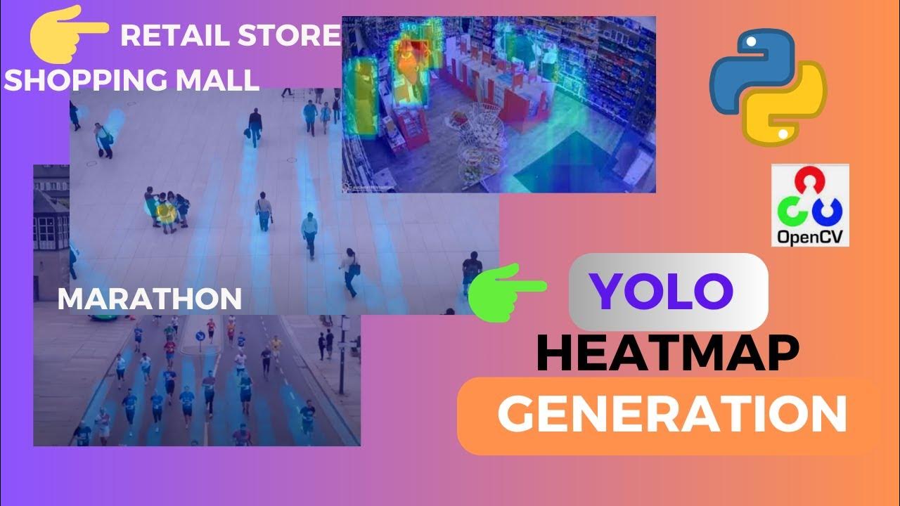 Yolo Object Detection And Tracking Generating Heatmaps Tutorial Using Ultralytics For Heatmap