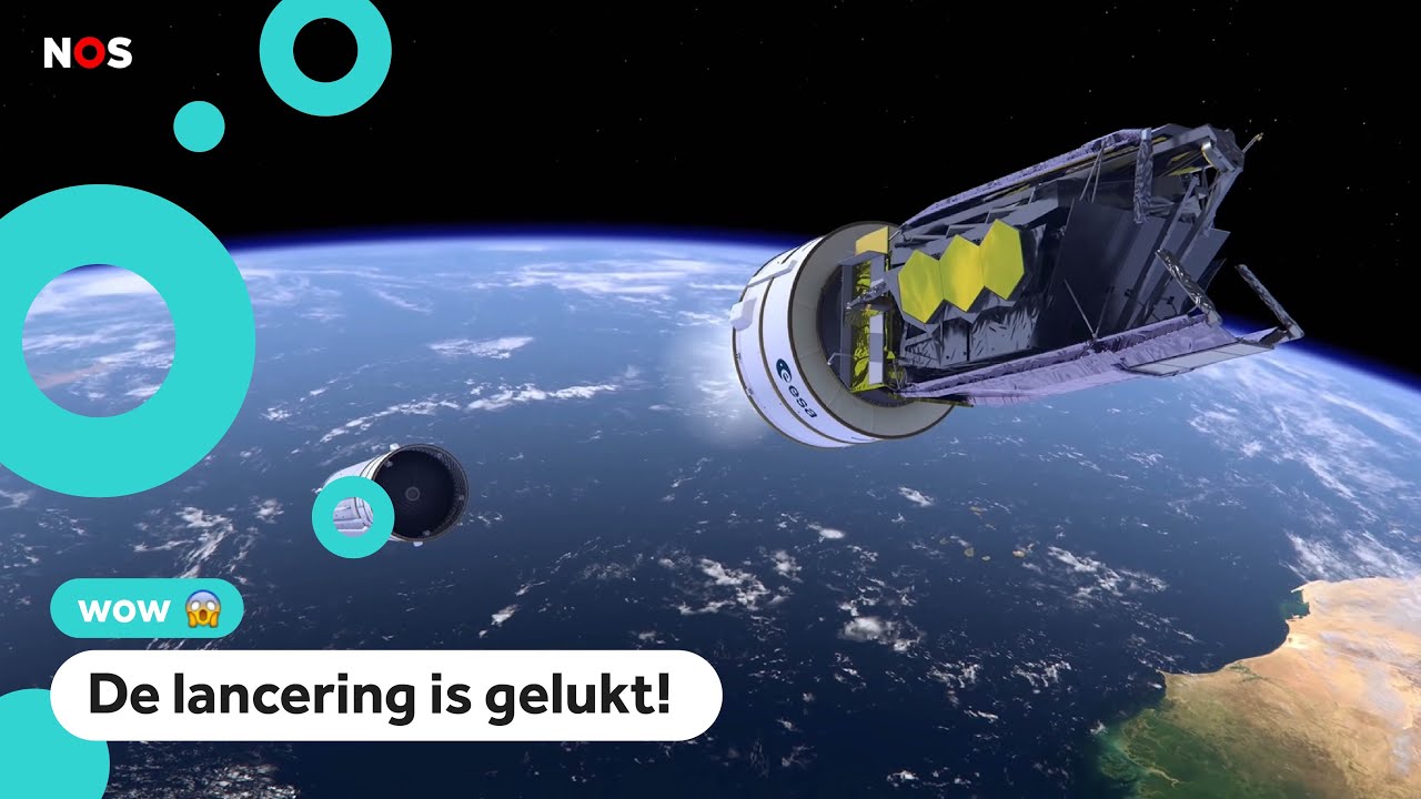 Nieuwe ruimte-telescoop kijkt ver terug in de tijd - YouTube