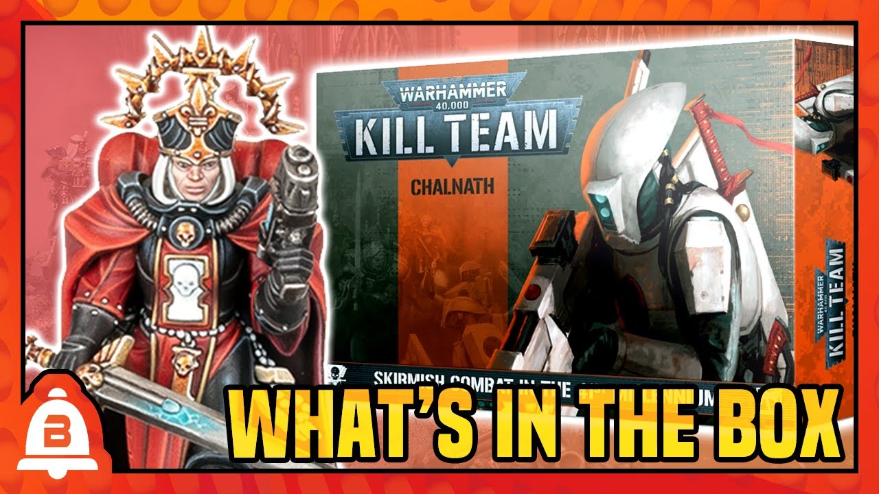 New Sororitas Minis! - Kill Team: Chalnath - What's In The Box - YouTube