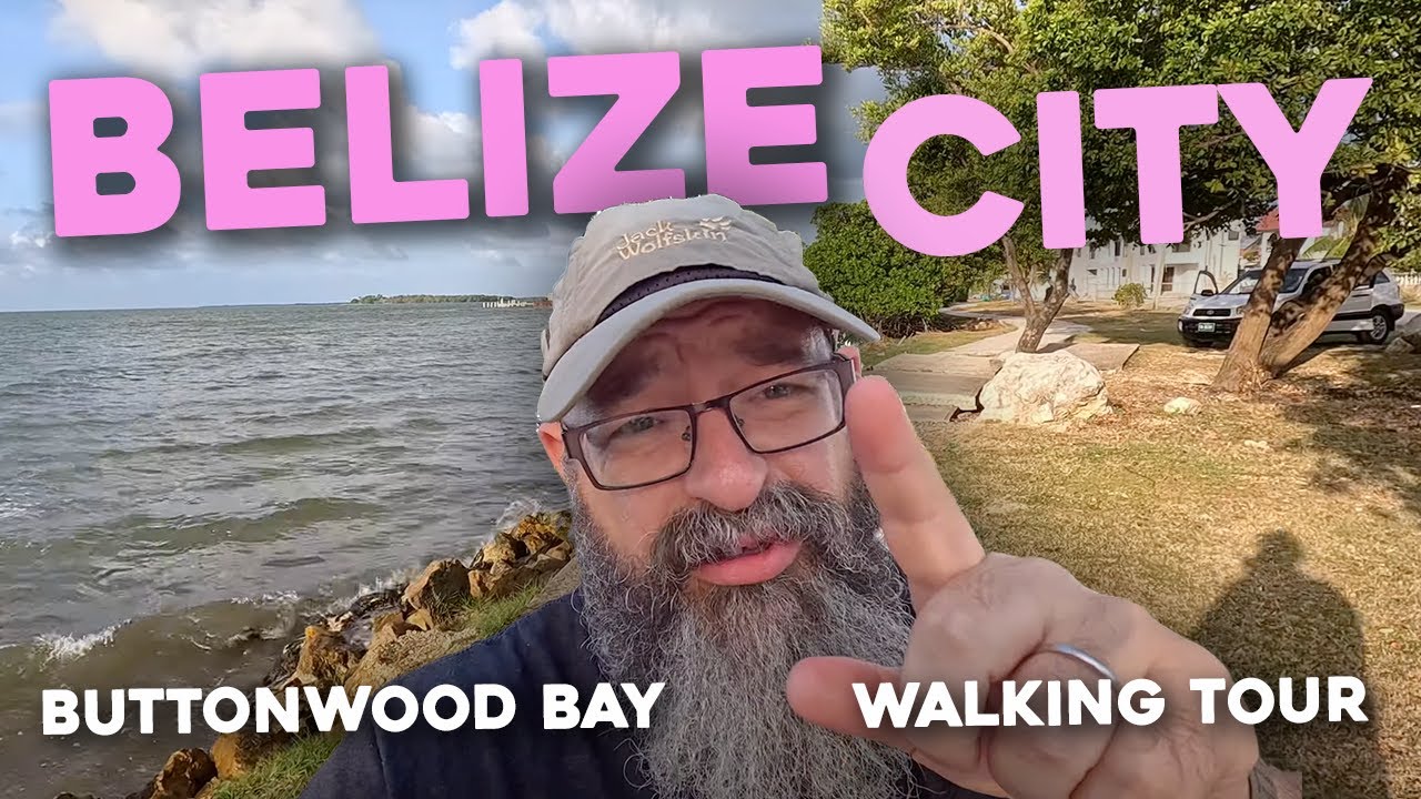 Belize City 🇧🇿 Buttonwood Bay Walking Tour - YouTube