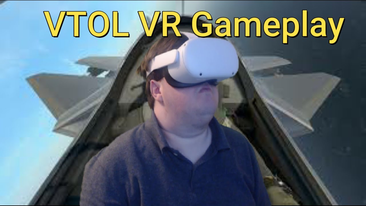 VTOL VR - F45A Counter Bomber my first Mission this is so cool! - YouTube