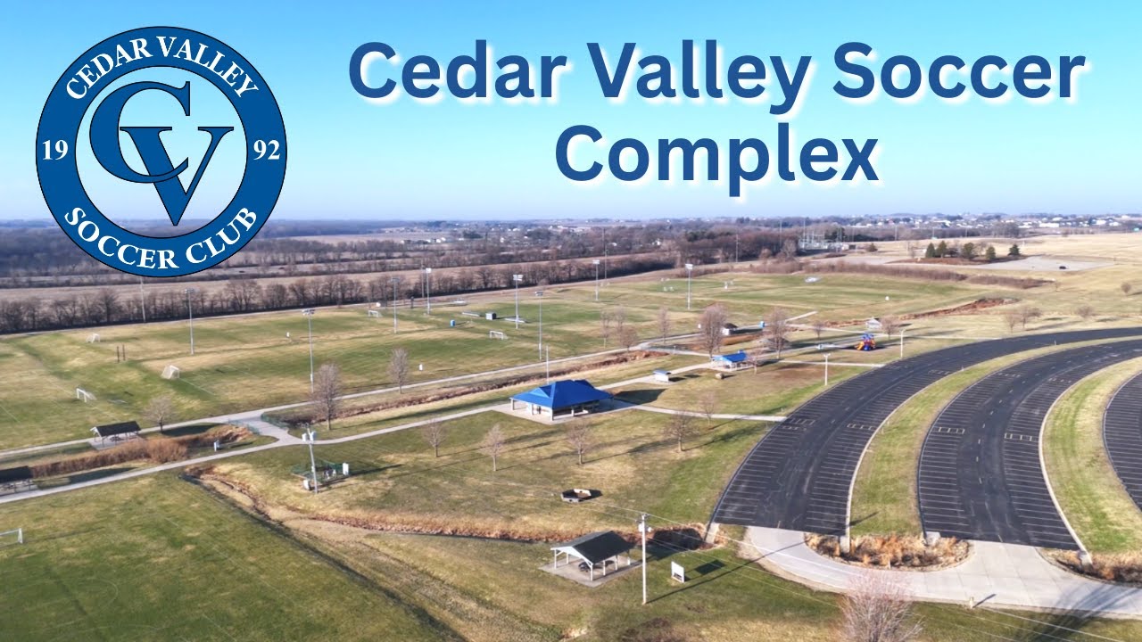 Cedar Valley Soccer Complex - Waterloo, IA - YouTube