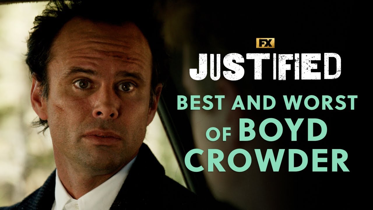 The Best and Worst of Boyd Crowder (Walton Goggins) | Justified | FX ...