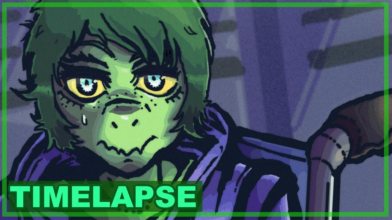 Drawing Olivia from I Wani Hug that Gator! (Art Timelapse) - YouTube