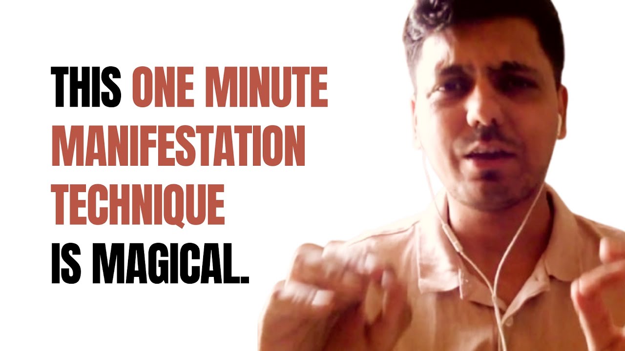 One Minute Manifestation Technique for Quick Results - Complete ...