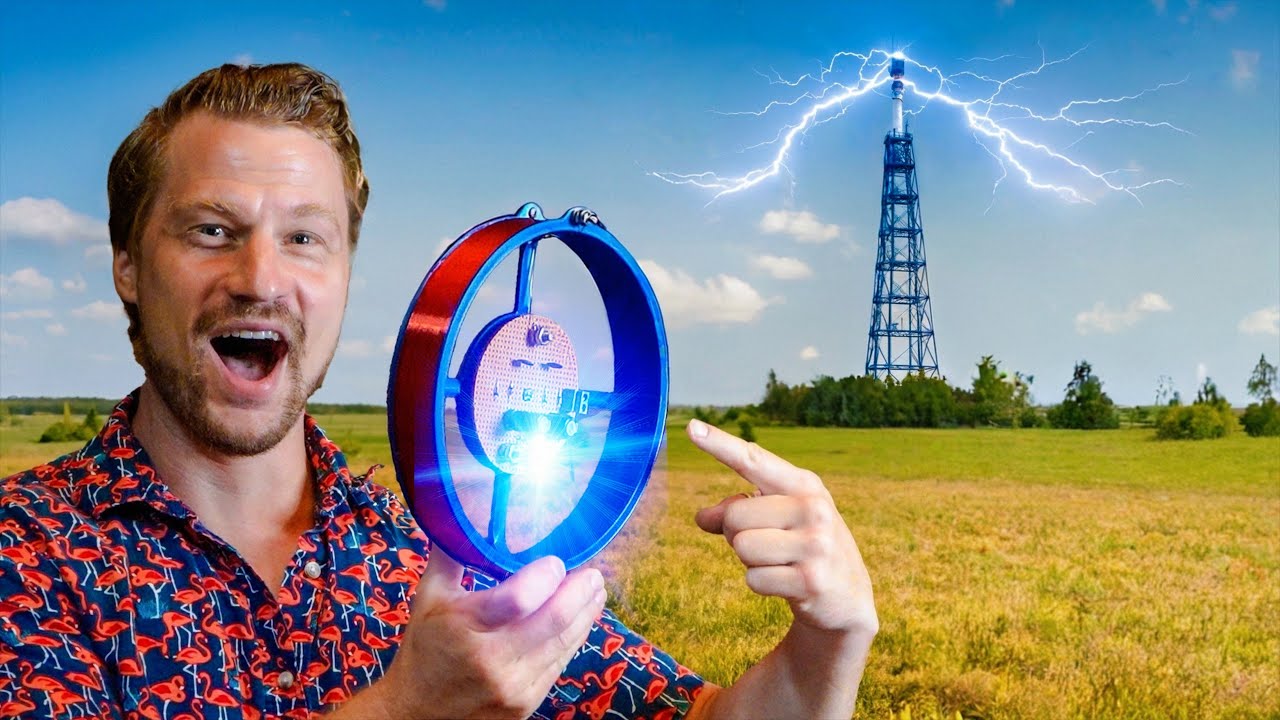 Stealing Energy From Radio towers Using Plasma (ft. Geerling ...
