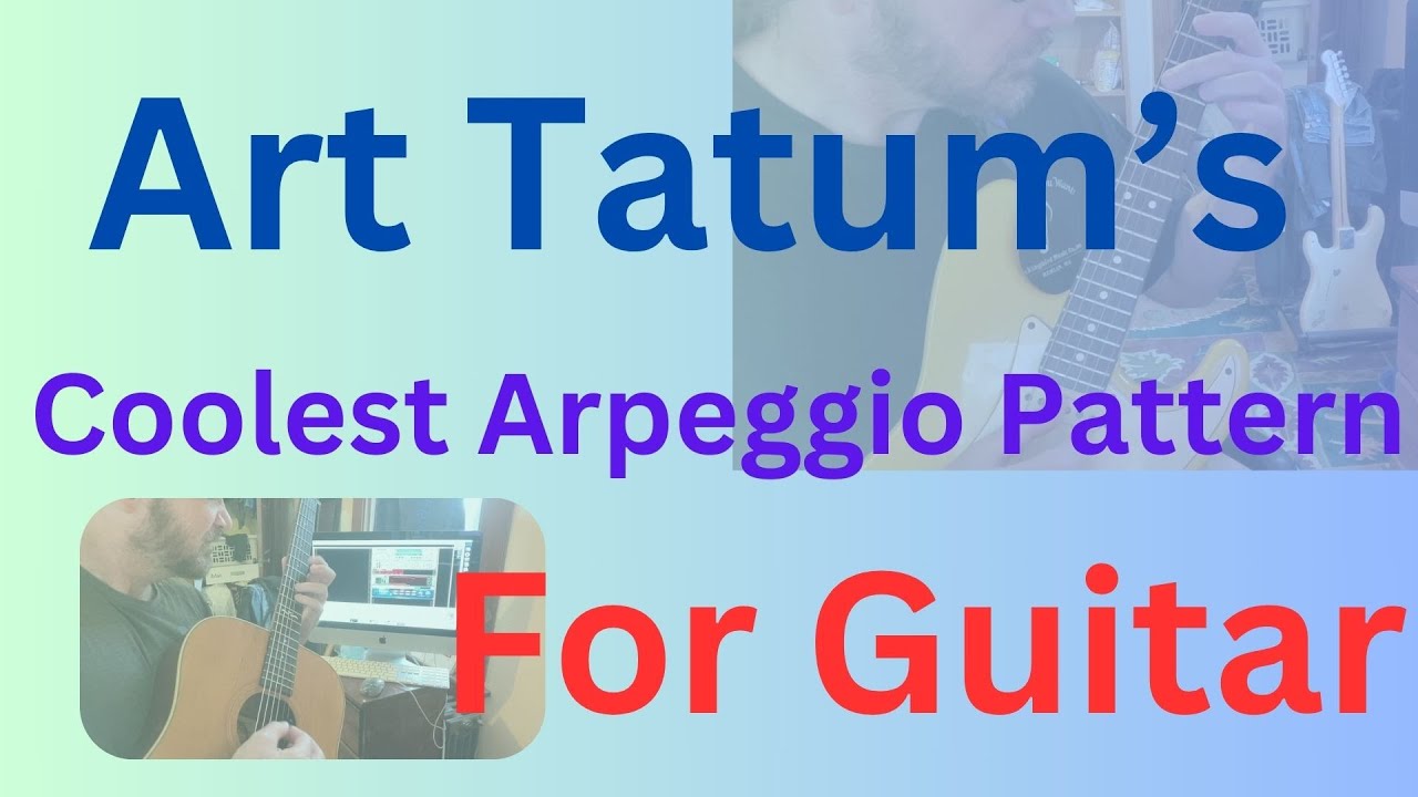 Art Tatum Arpeggio Pattern, Dom7, Min7, Maj7 - YouTube