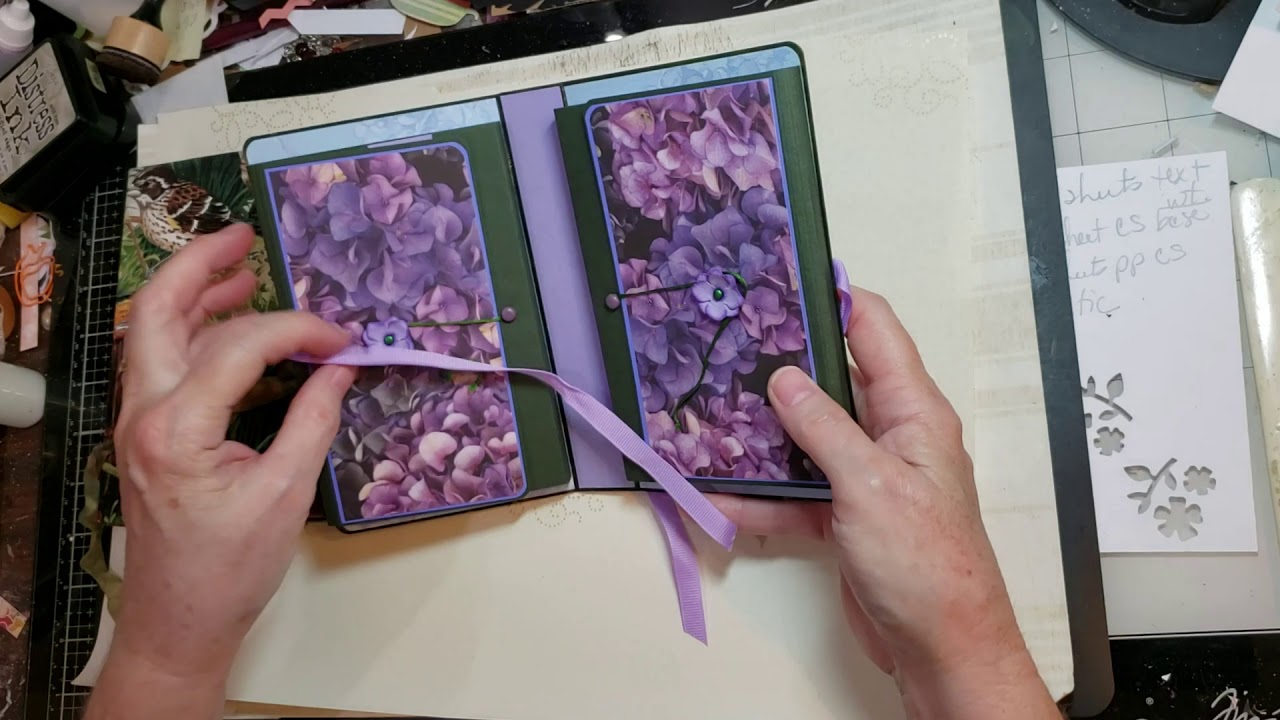 Pt 3 Pocket Notebook die and my creativity - YouTube