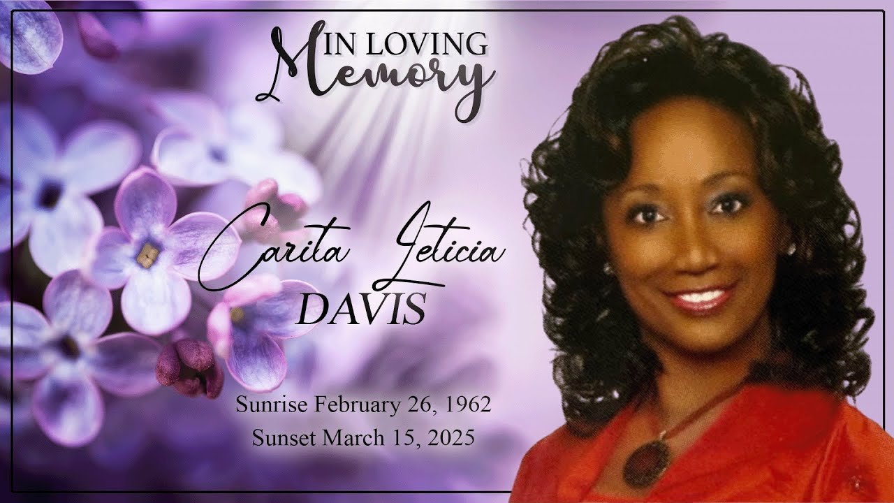 Celebrating the Life of Carita Leticia Davis - YouTube