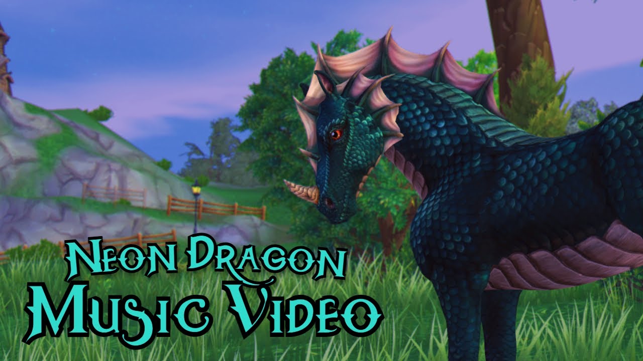 Neon Dragon - Nomi (Star Stable Music Video) - YouTube