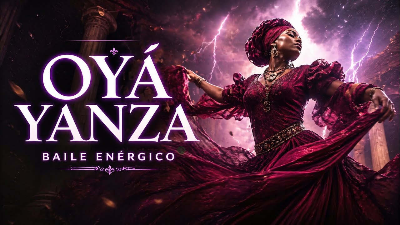 El baile enérgico de Oyá Yanza Canto a la Orisha Yoruba - YouTube