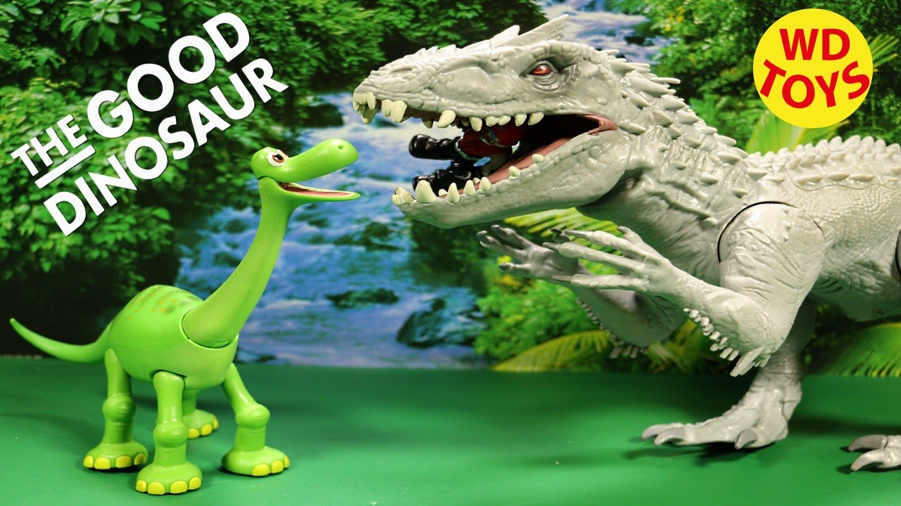 Disney Good Dinosaur Arlo Vs Indominus Rex Jurassic World , Pixar By WD ...