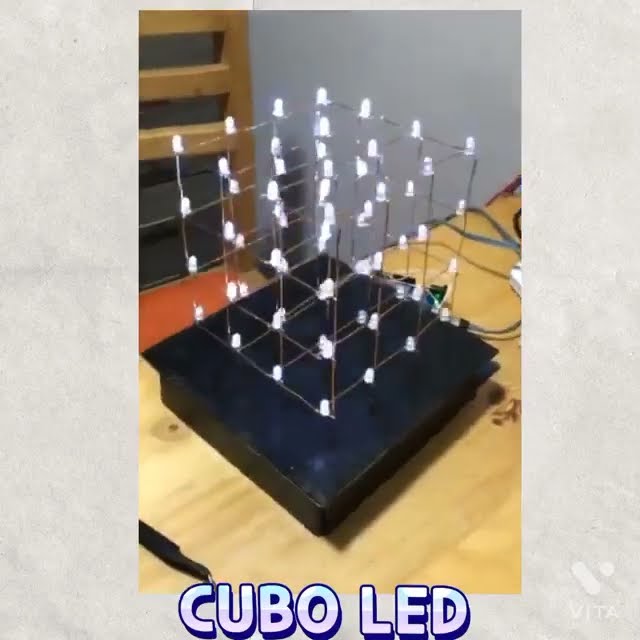 Cubo Led Con Arduino Youtube