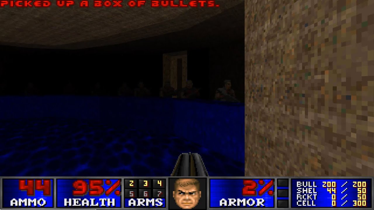 Doom Blue Age (2022) MAP08: "Cave Crawling" UV Max Speedrun 5:19 100% ...