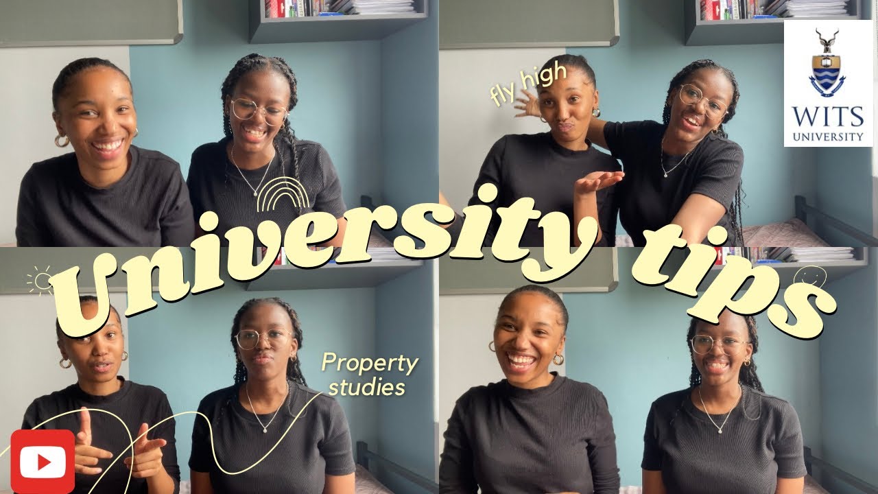 Things I wish I knew | Property Studies at Wits | University Tips - YouTube