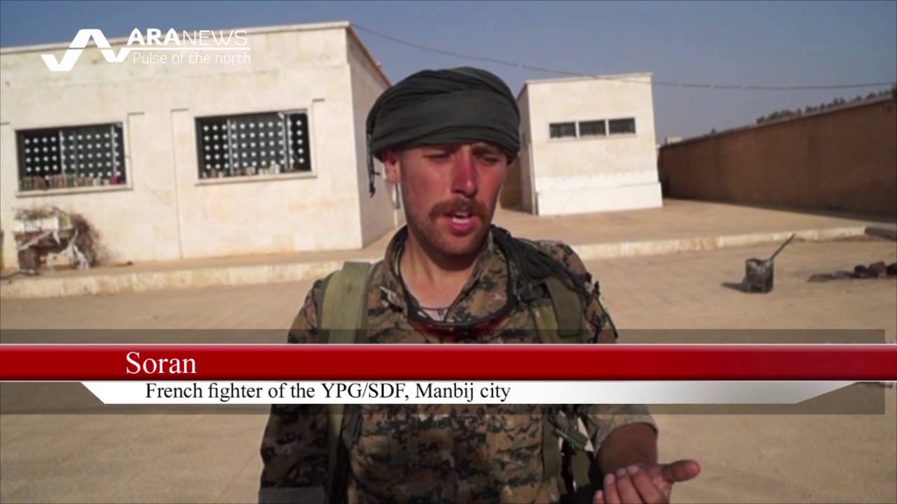 Soran, a French fighter joining YPG-SDF to fight ISIS in northern Syria ...