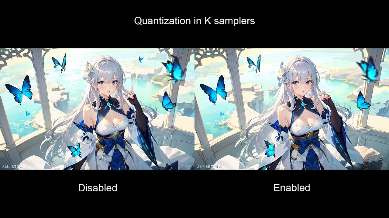 Quantization in K samplers Option Comparison - Stable Diffusion ...
