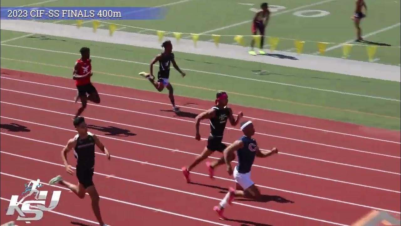 2023 CIF-SS Finals | 100m | 110m Hurdles | 200m | 400m | 300m Hurdles | 800m - YouTube