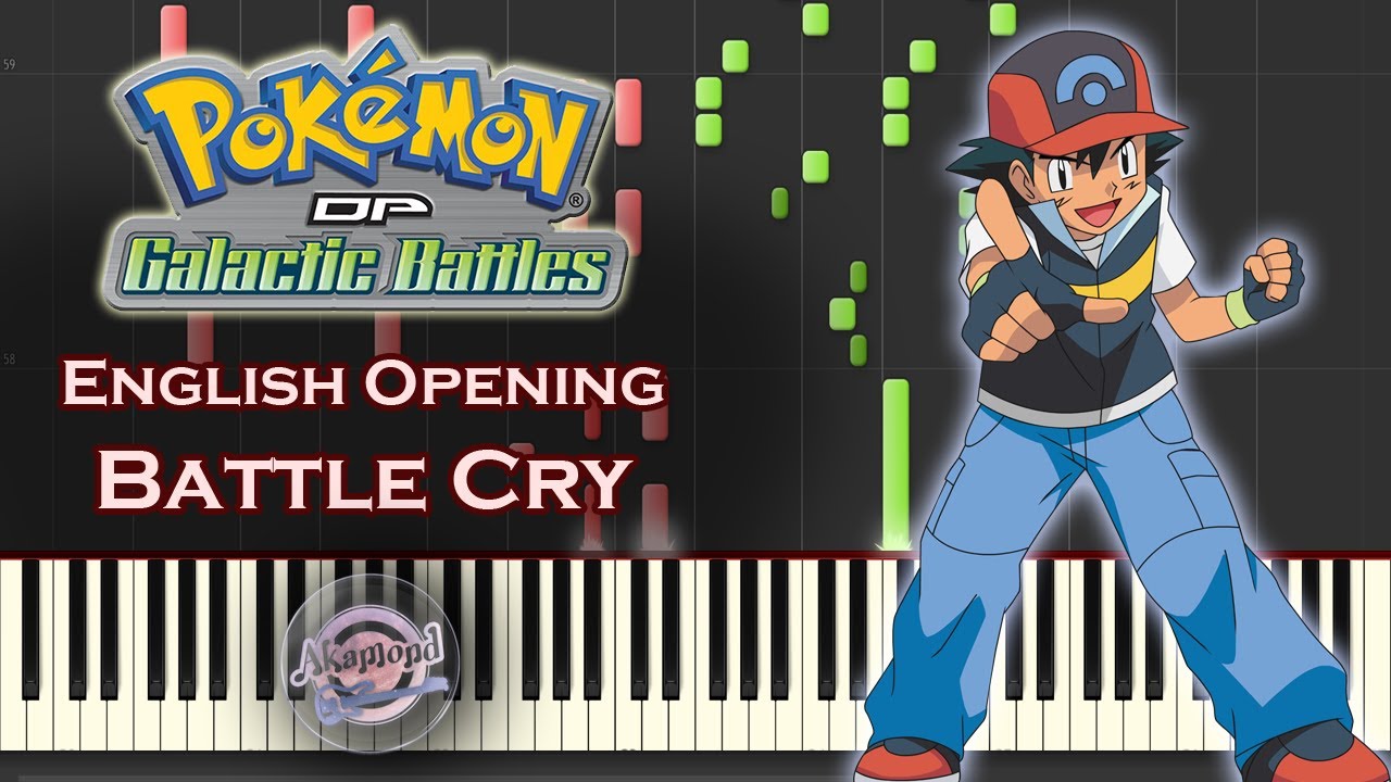 Pokemon DP Galactic Battles Opening Battle Cry Stand Up Piano Cover ...