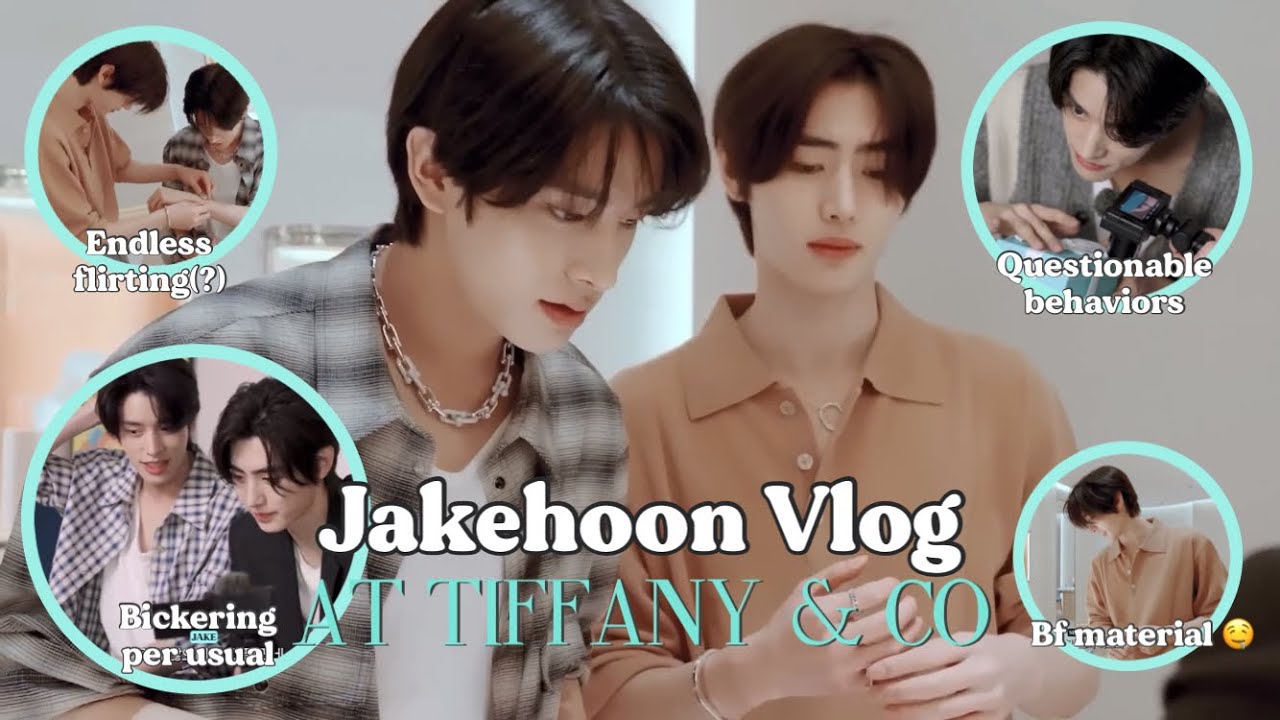 Jakehoon’s chaotic date vlog with Tiffany & CO 💍 Enhypen Jake and ...