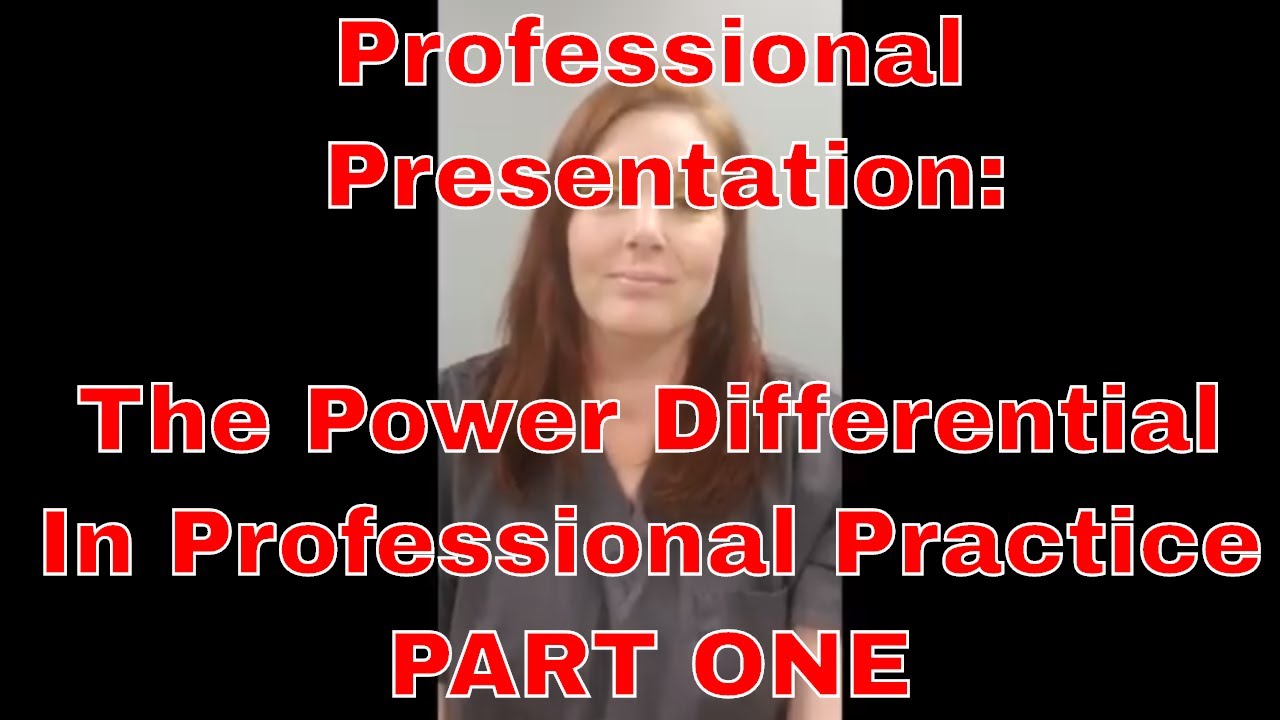 Power Differential in Professional Practice - Social Work Presentation ...