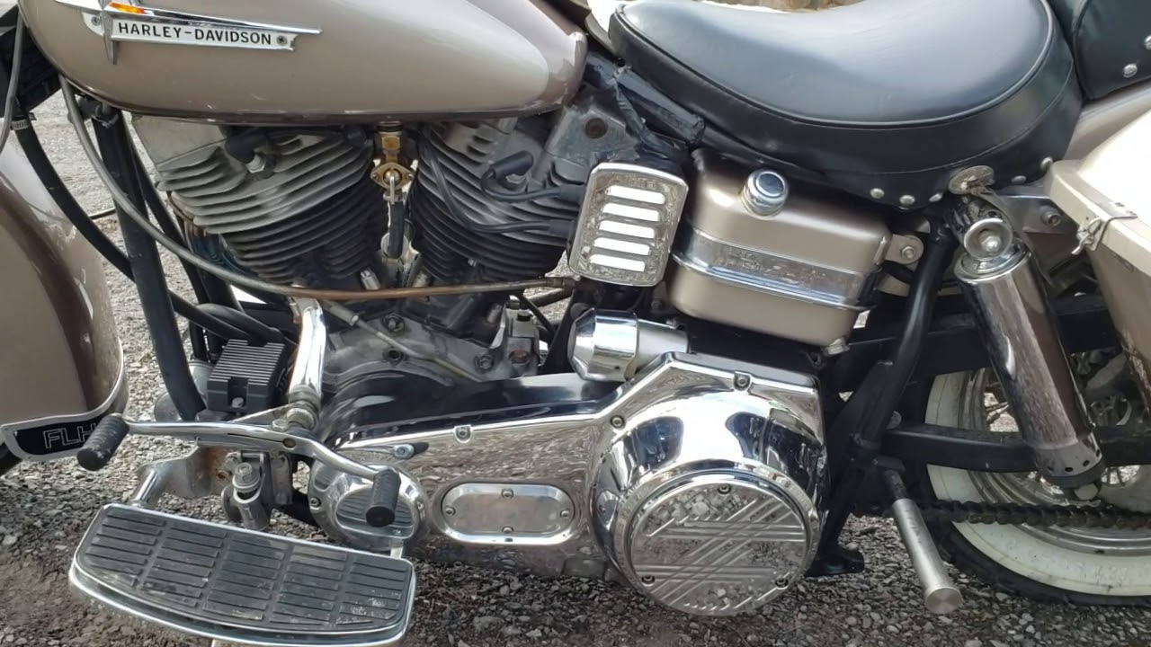1982 Harley Davidson ShovelHead FLH - YouTube