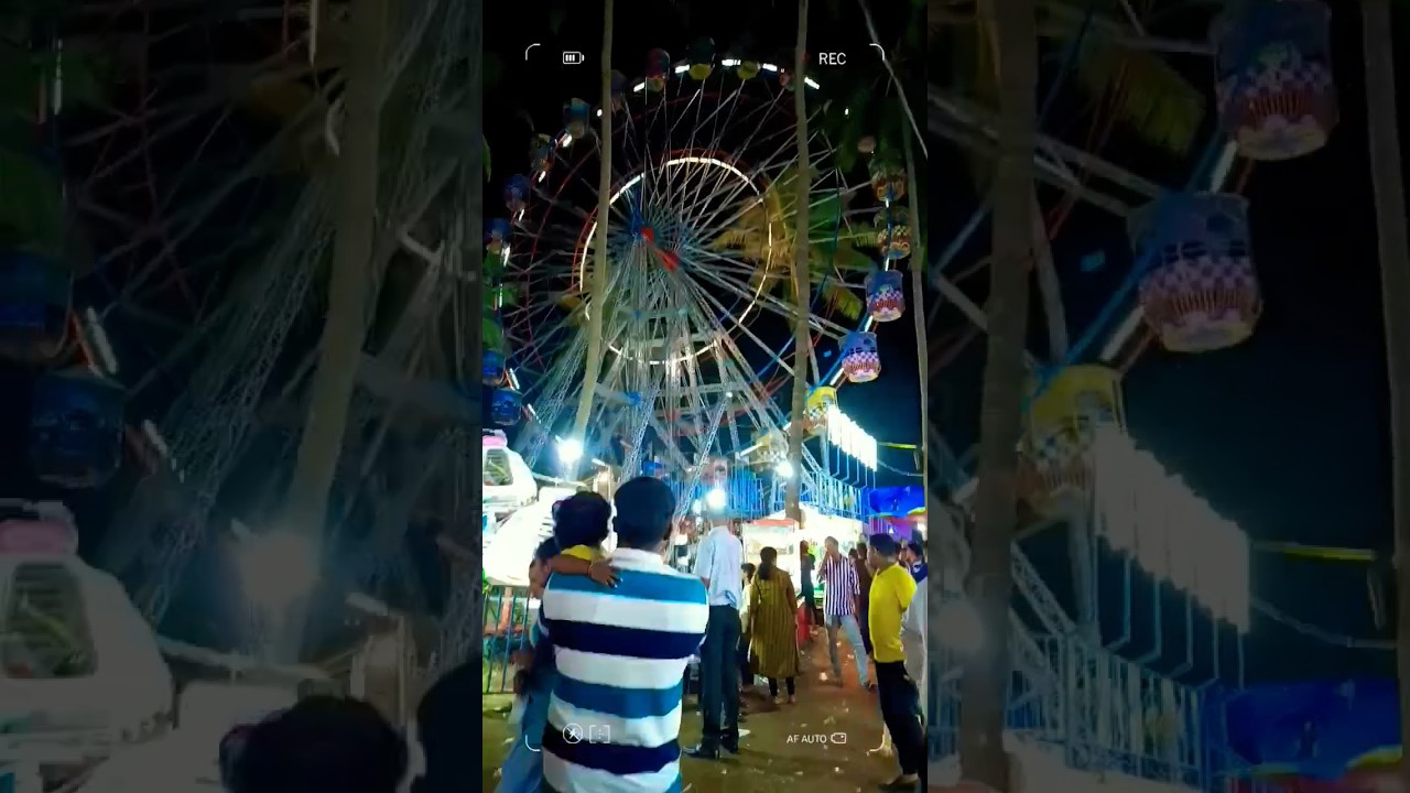 Goa freast fun fair mela #wheelbarrow #rides #mela #fun - YouTube