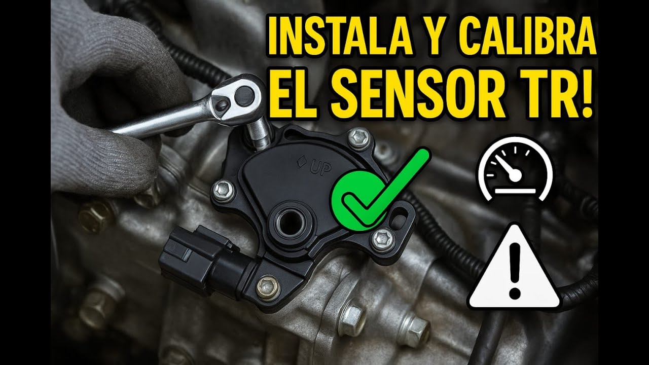 Como instalar y calibrar sensor TR o selectora de tu transmisión ...