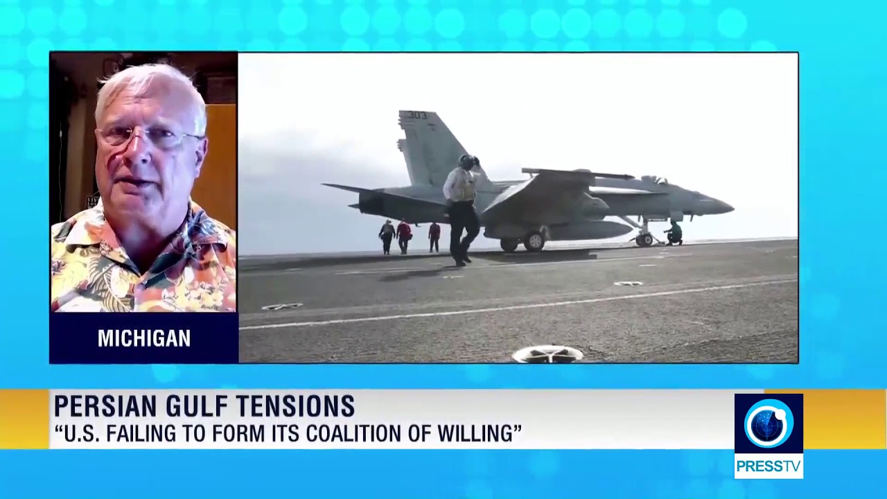 Press TV interview's Gordon Duff on tensions in the Persian Gulf - YouTube