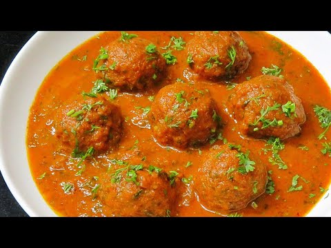 Restaurant Style Gobhi Kofta Curry/ Masaledar Gobi Sabzi - How to make ...