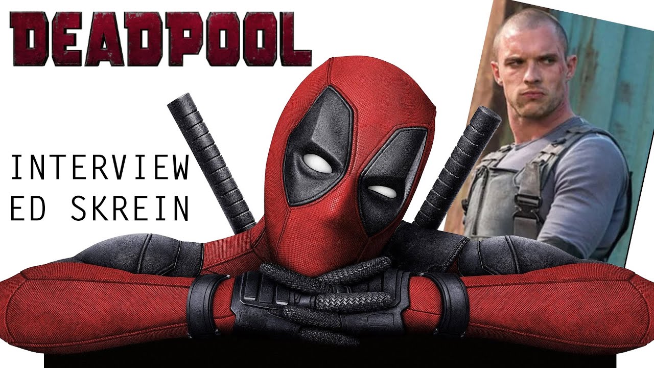 DEADPOOL ... Ed Skrein (Ajax) Interview (English) #movie #deadpool #interview - YouTube