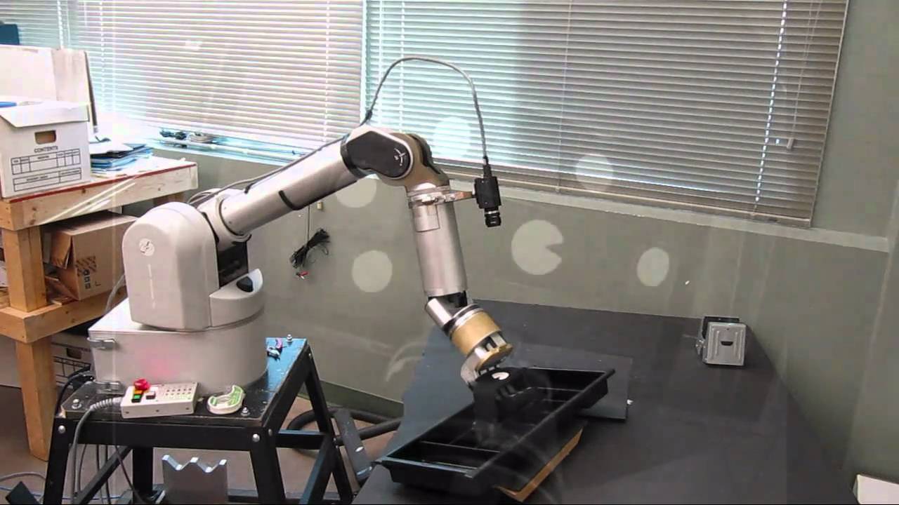 Uncalibrated Visual Servoing - YouTube