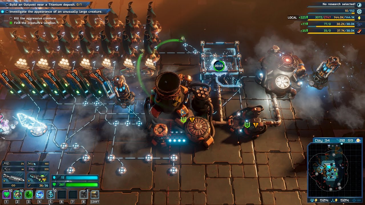 The Riftbreaker EP12. Titanium mining outpost (Part 2) and nuclear ...