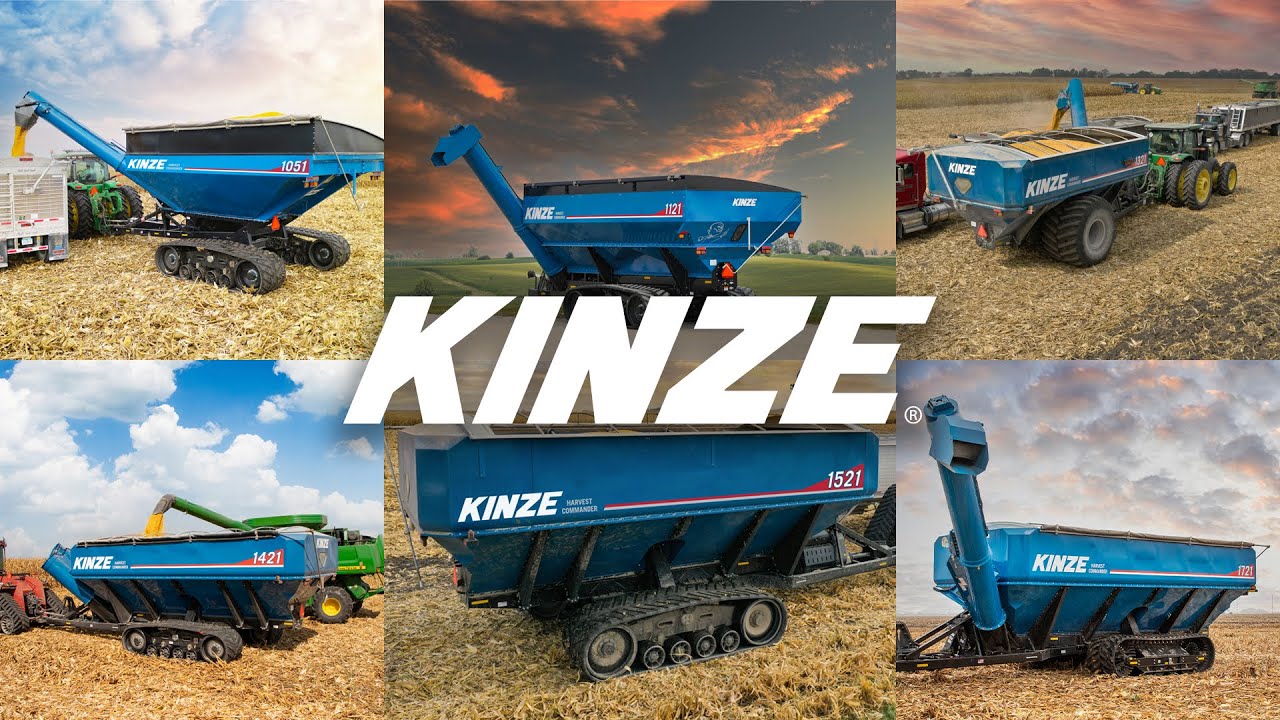Kinze Grain Carts - Model Year 2022 - YouTube