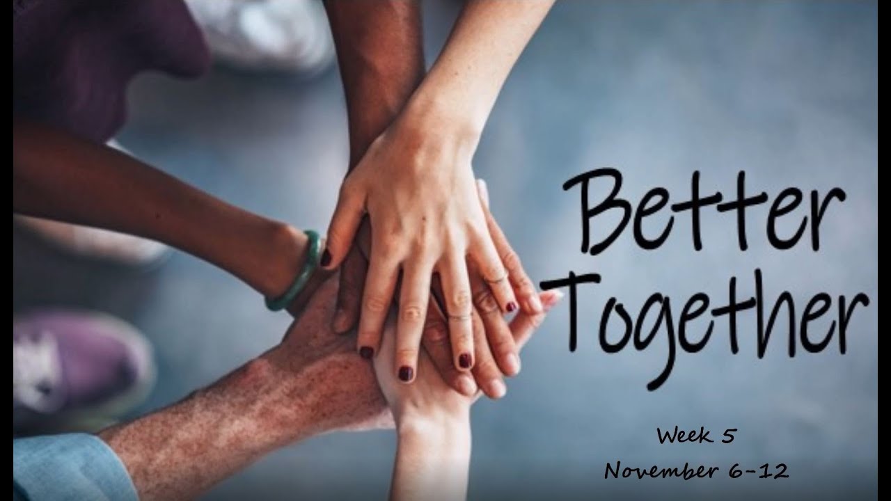 Week 5 Better Together Life Group Video - YouTube