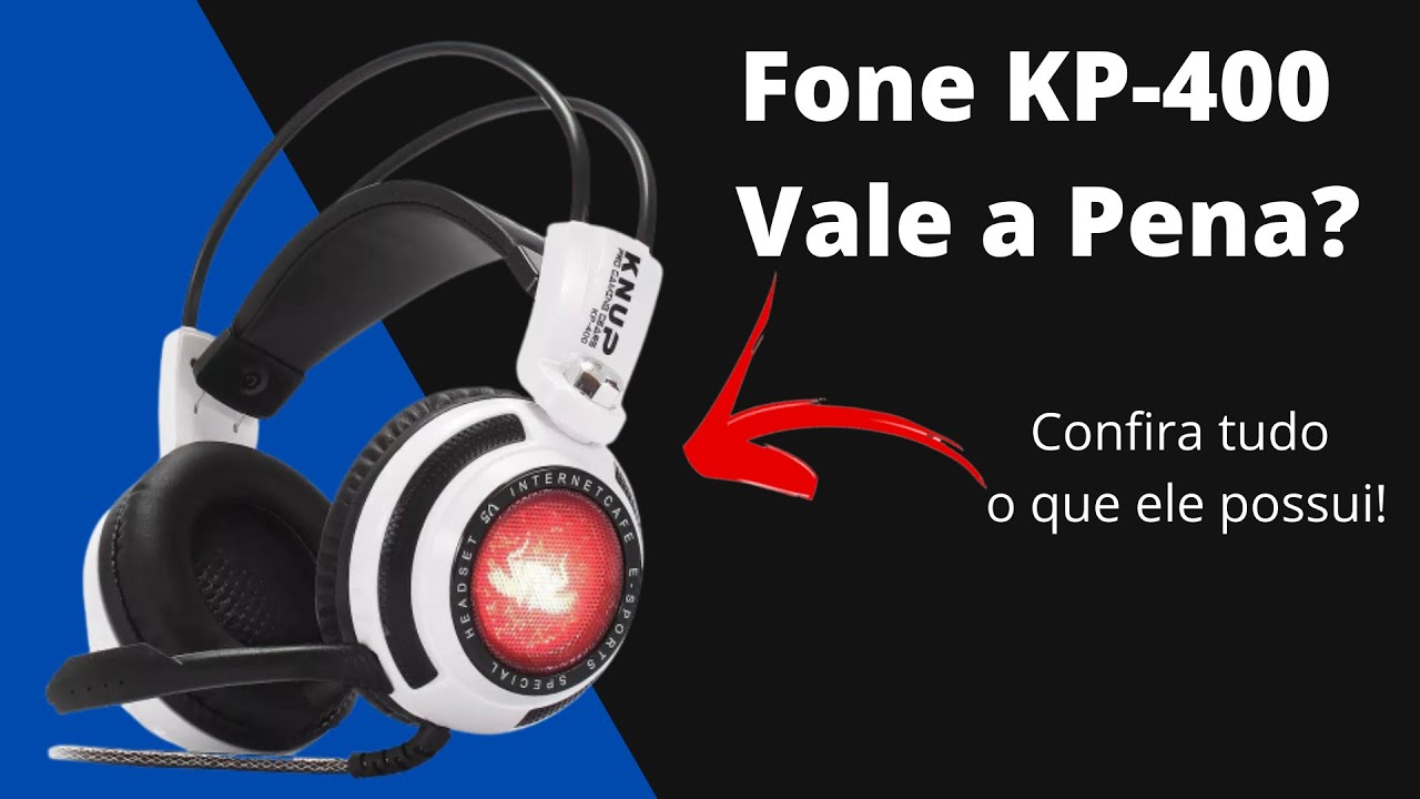 10 COISAS QUE VOCÊ PRECISA SABER SOBRE O FONE KP-400 - YouTube