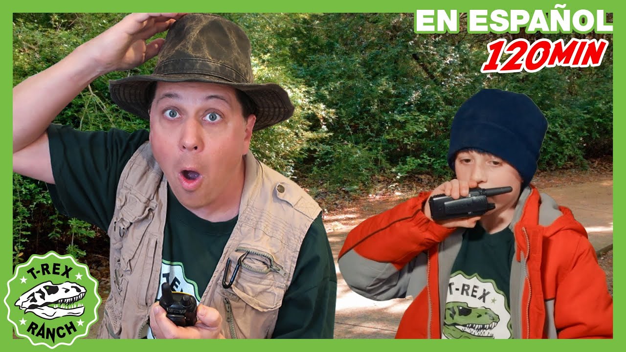 Diversión jurásica: T-Rex gigante y la aventura familiar de Ranger ...