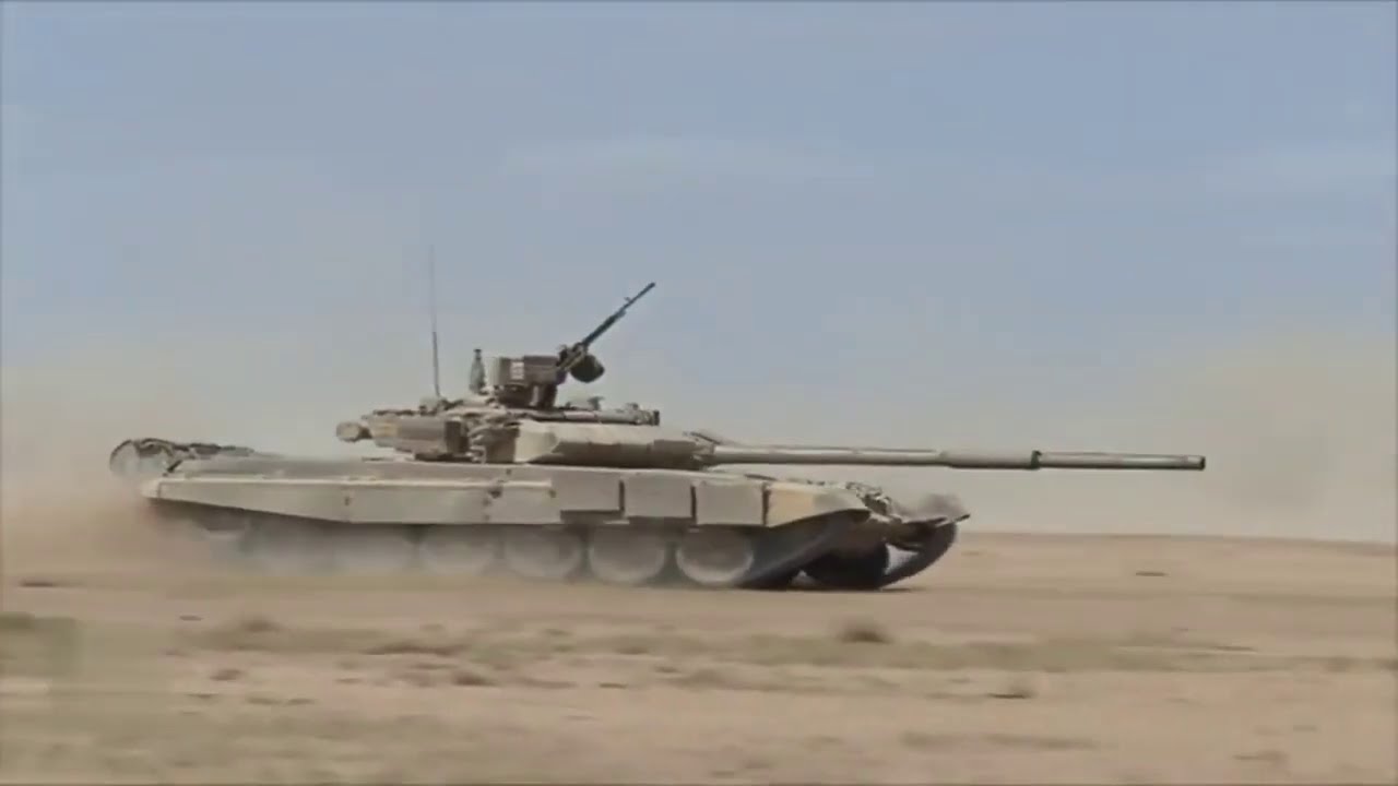 ALGERIAN T-90SA IN ACTION 2020 - YouTube