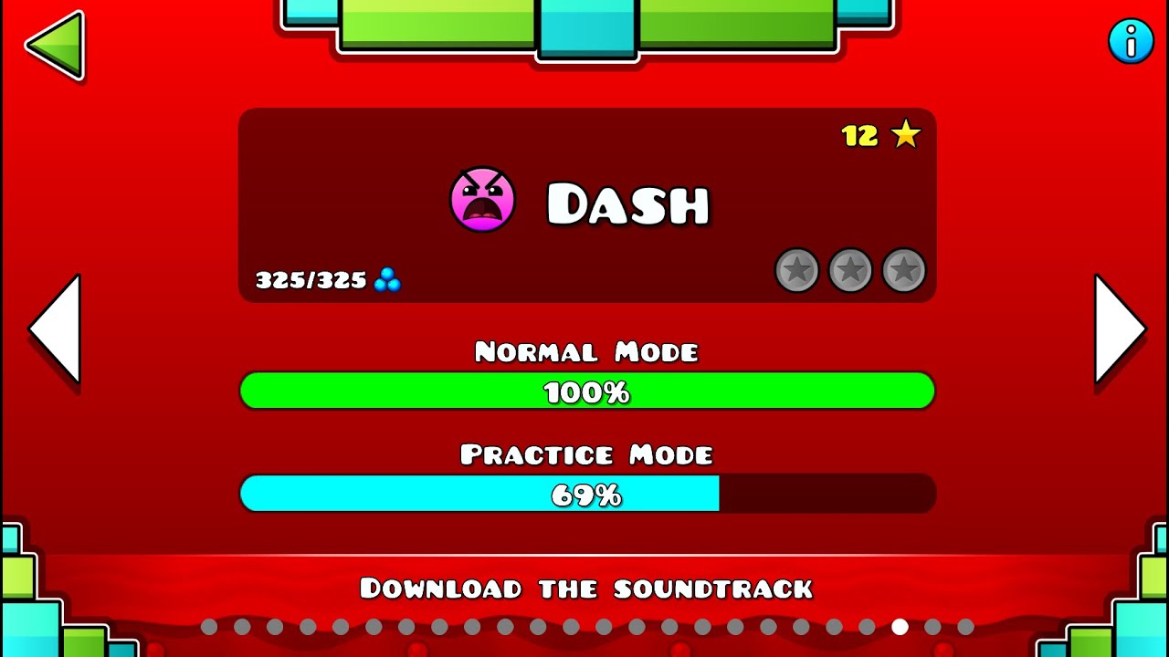 i finally beat dash in geometry dash! - YouTube