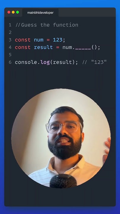 JavaScript function series #21 with detailed answer #codinginterview #coding #fresher - YouTube