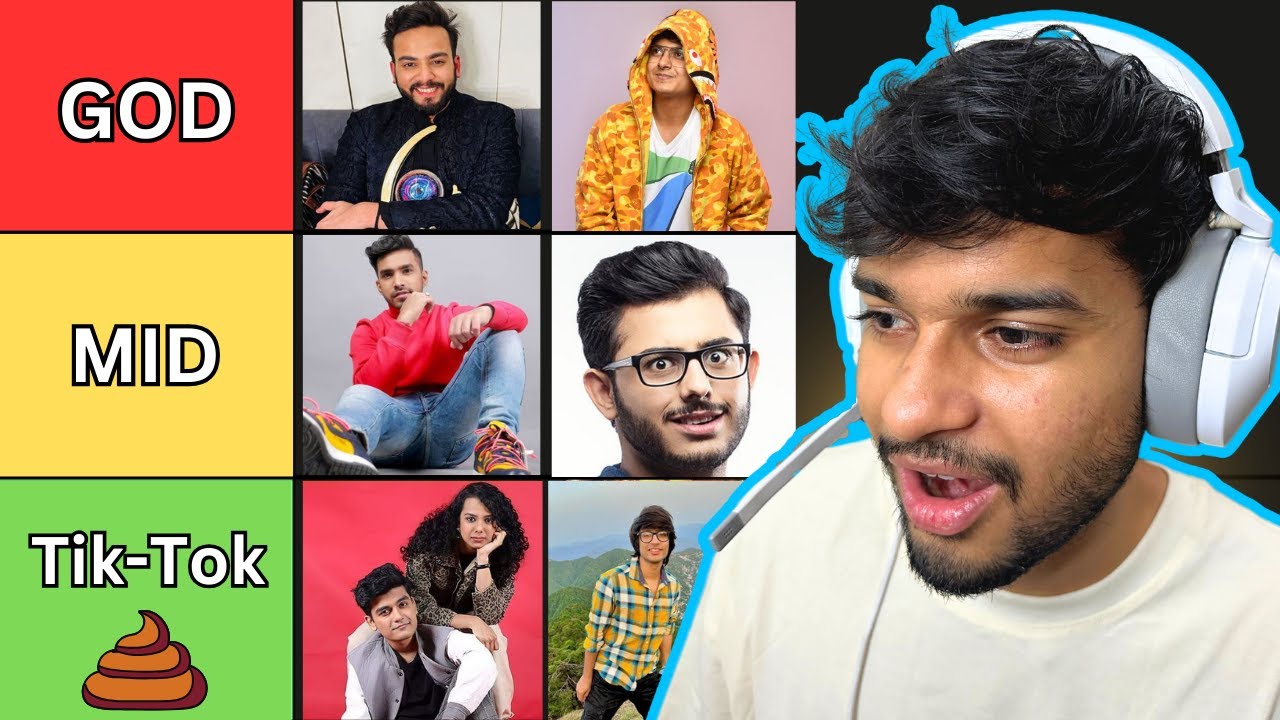 Ranking All Your FAVOURITE INDIAN YOUTUBERS Tier List Ft ranking-all-your-favourite-indian-youtubers-tier-list-ft