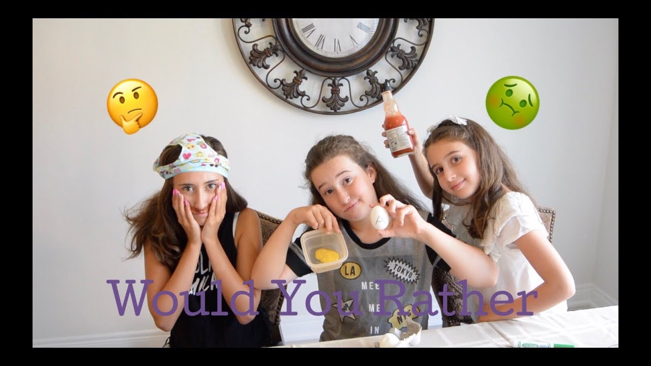 Super Gross Would You Rather. Yuck! Don't smell those socks!! - YouTube