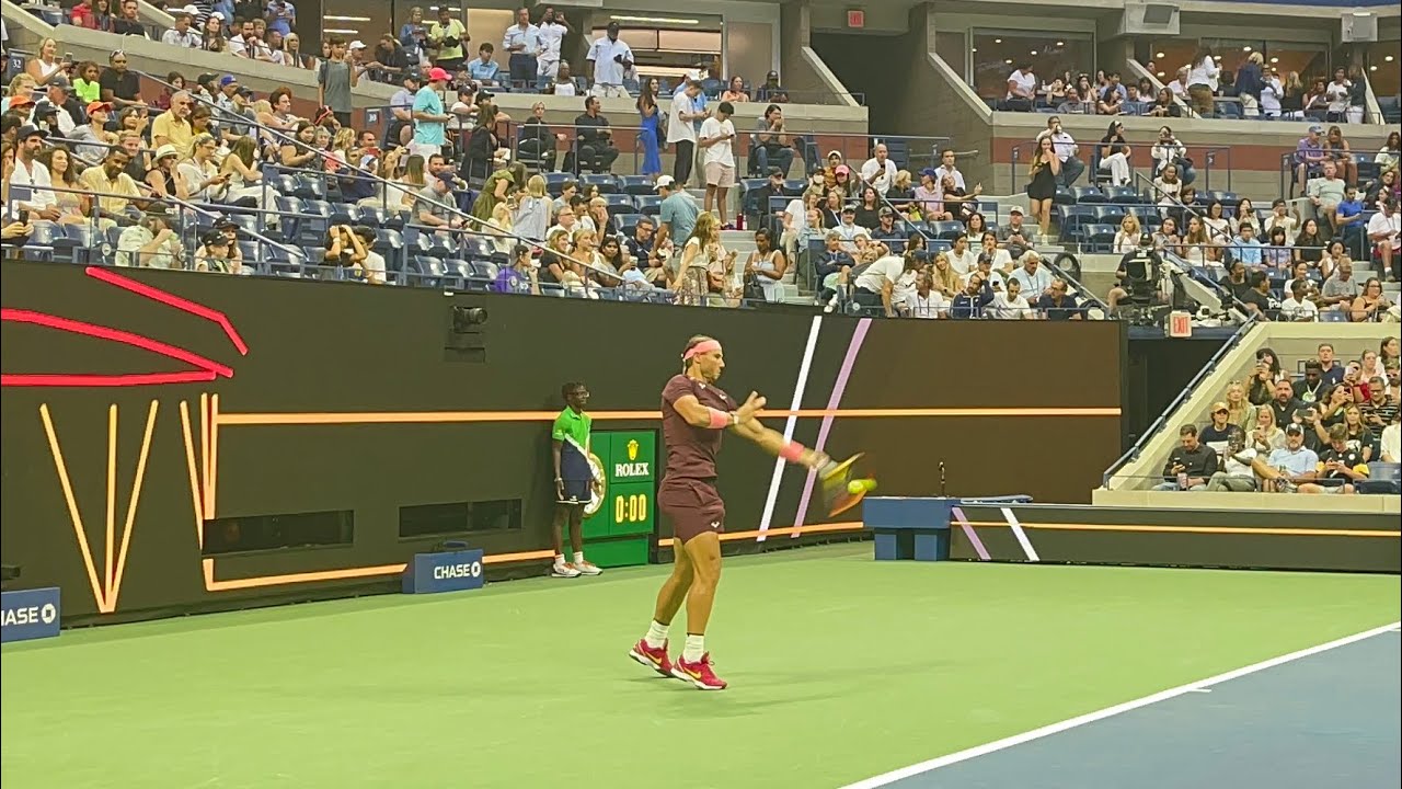 Rafael Nadal vs Richard Gasquet serve and volley | 2022 Us open ...