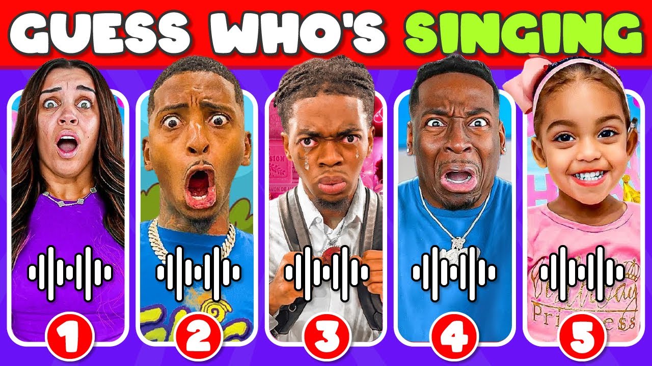 Guess The SONG in 3 Seconds 🎤🎶 (Prince Family, Funny Mike, Kinigra Deon ...