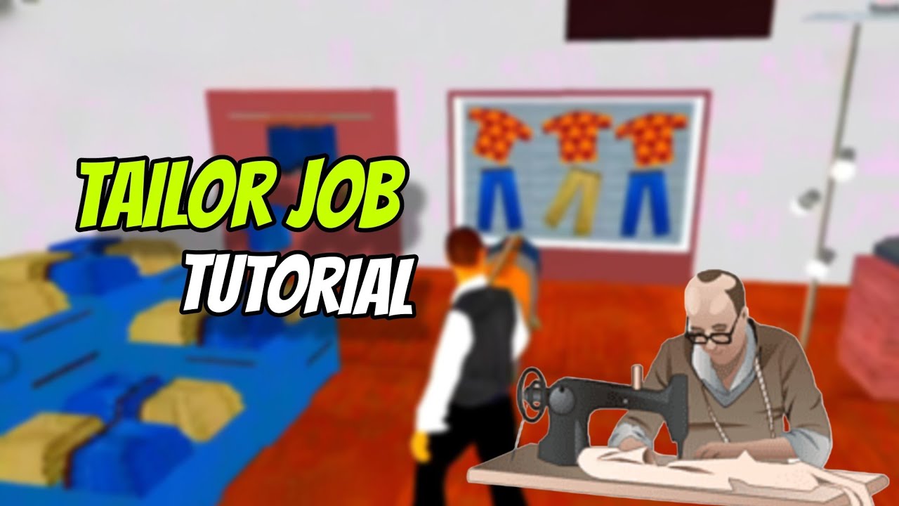Tailor Job Tutorial | Beginners guide | IURP | - தமிழ் - YouTube