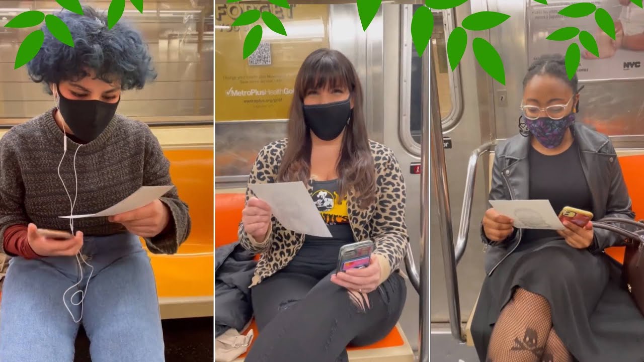 Drawing Art Of Strangers On NYC Subway - Devon Rodriguez Last 2021 ...