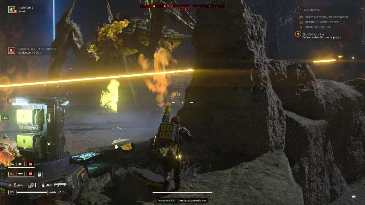 HELLDIVERS 2_ Joining random host Super Helldive difficulty +10 - YouTube