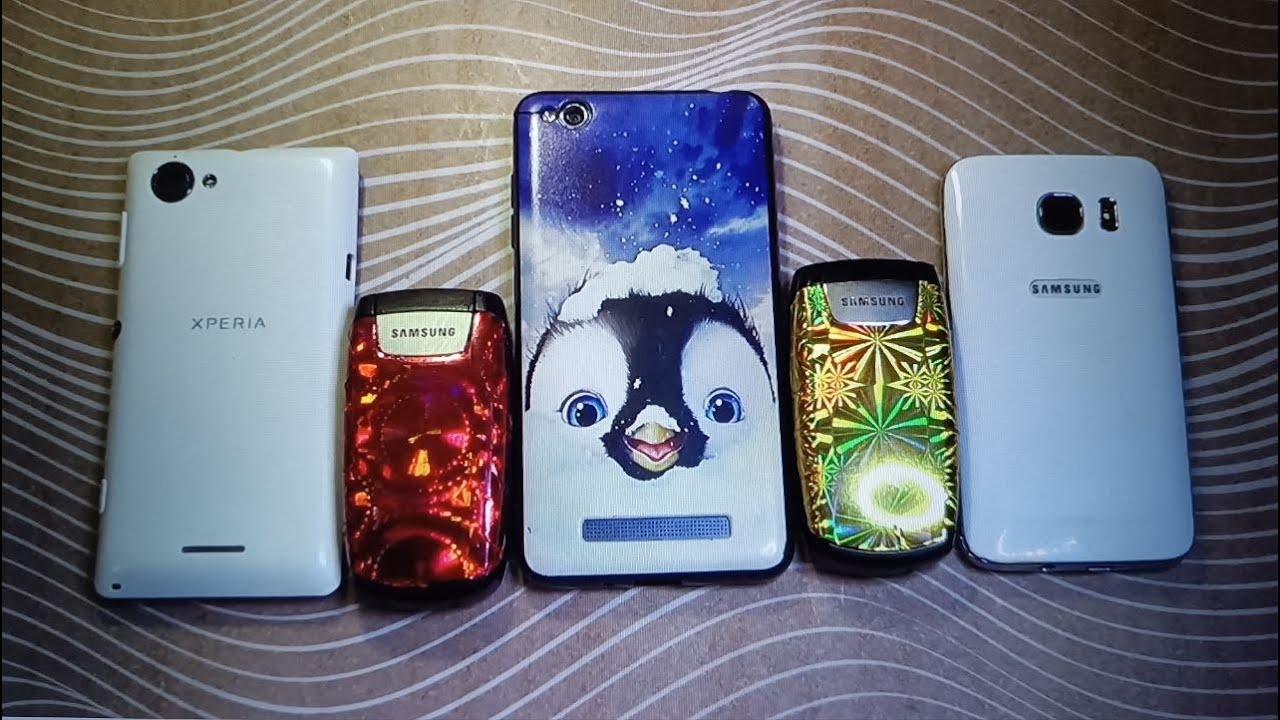 Redmi 4 / SONY XPERIA / SAMSUNG Kimfly / 2 SAMSUNG SGH-C260 / Incoming ...