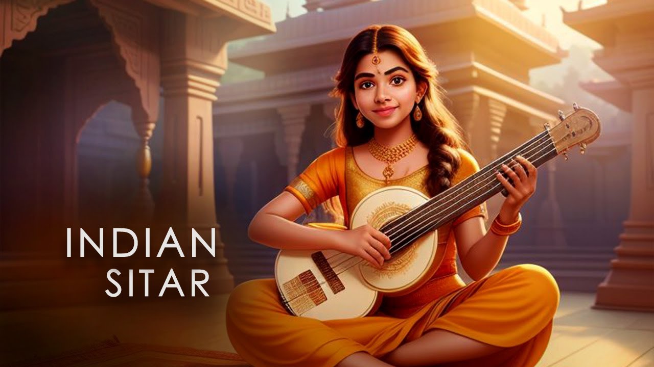 Beautiful Indian classical sitar music for Morning meditation - Royalty free Download - YouTube